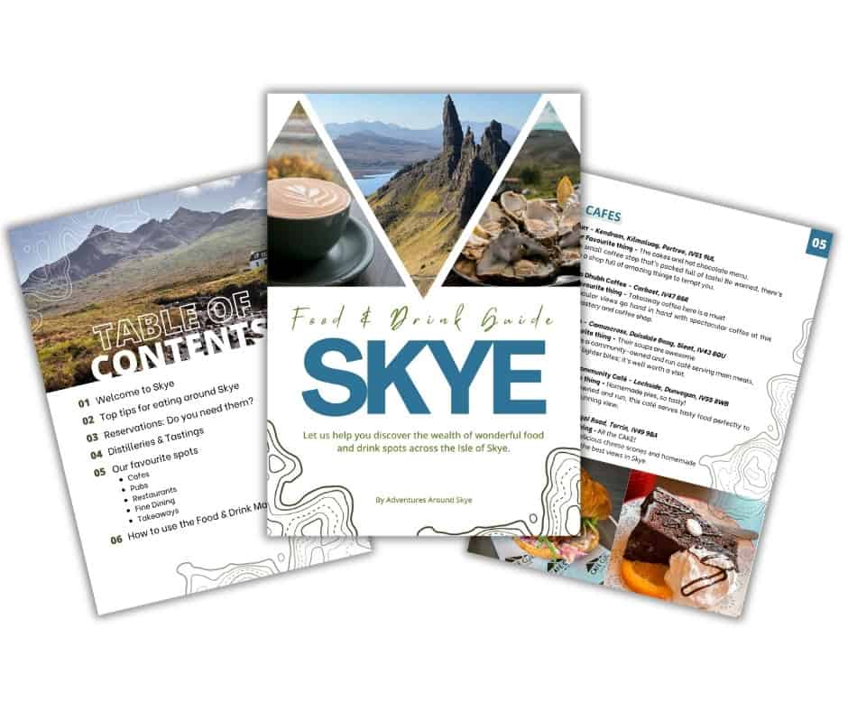 Isle of Skye Food & Drink Guide with Map - Adventures Around Skye